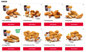 KFC Preise 2024 | Mit aktualisierter Preisliste